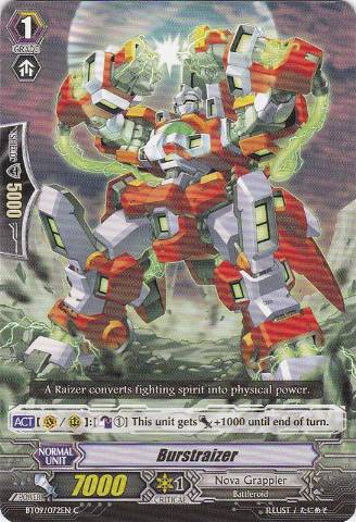 Burstraizer (1250) - Cardfight Vanguard Card Database