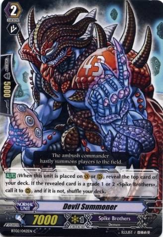 Devil Summoner (2144) - Cardfight Vanguard Card Database