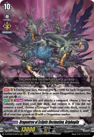 Dragontree of Ecliptic Decimation, Griphogila (632874) - Cardfight ...