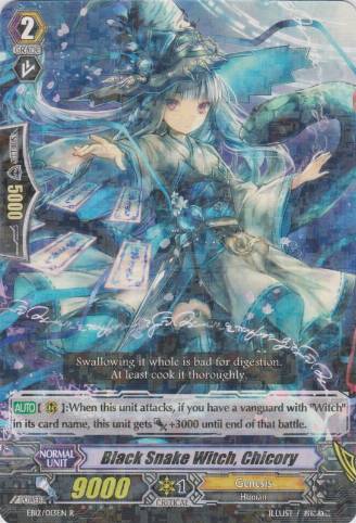 Black Snake Witch, Chicory (824) - Cardfight Vanguard Card Database