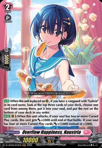 Overflow Happiness, Naustria (876606) - Cardfight Vanguard Card Database